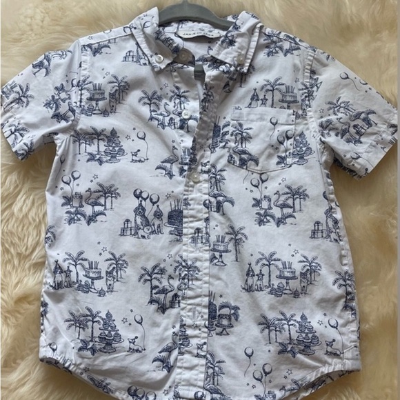 Janie and Jack | Shirts & Tops | Adorable Jj Birthday Shirt | Poshmark